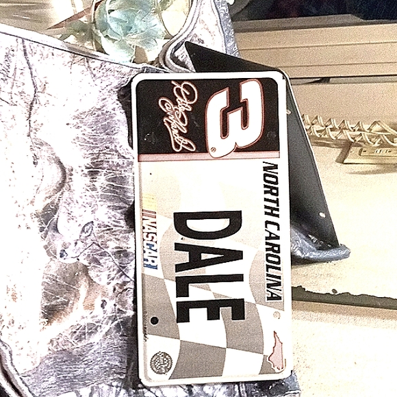 Nascar | Accents | Dale Earnhardt 3 Official Size License Plateto Dale ...